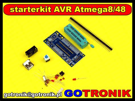 Mini Zestaw Uruchomieniowy Atmega8 Zestaw Do Samodzielnego Montażu Diy Kit