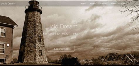 Lucid Dream Parallax Muse Template
