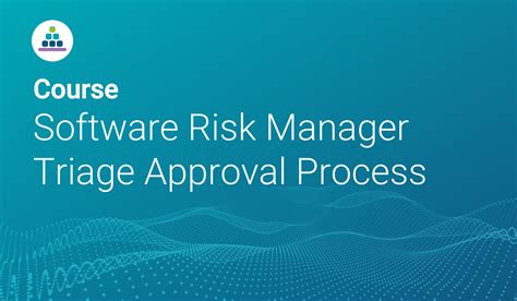 Software Risk Manager Triage Approval Process