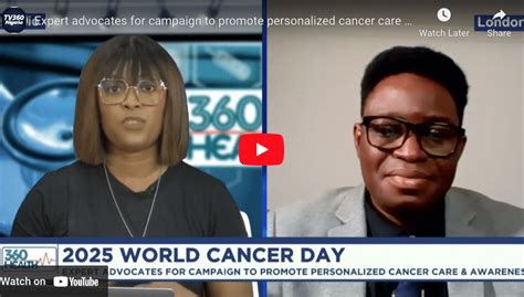 Expert Advocates For Campaign To Promote Personalized Cancer Care