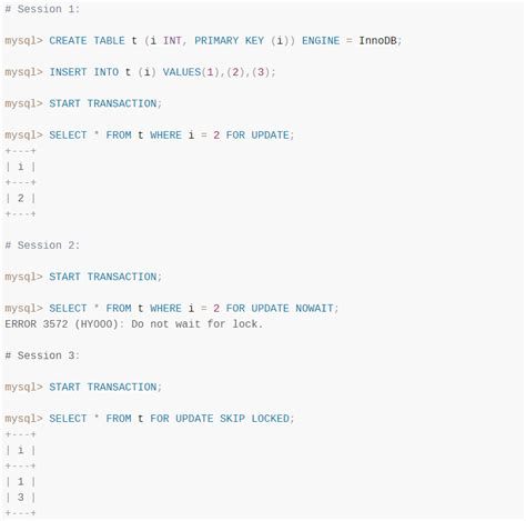 Mysql 有锁读mysql For Share Csdn博客 Mysql 有锁读mysql For Share Csdn博客
