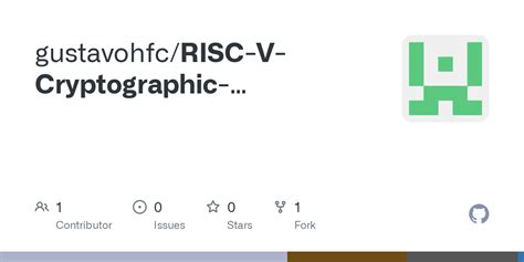 Github Gustavohfc Risc V Cryptographic Coprocessor