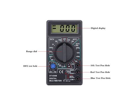 Lcd Digital Multimeter Oky0401 Okystar