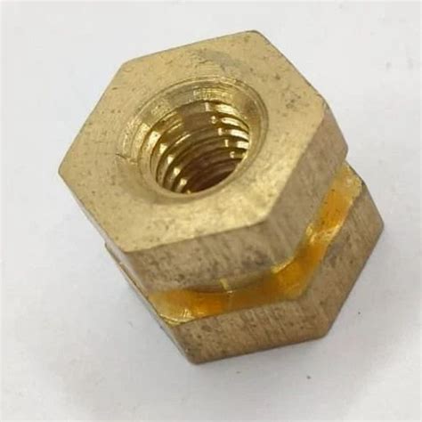 1inch Bronze Brass Hex Insert For Hardware Fitting Inner Diameter 5 Mm At Rs 5piece In Jamnagar