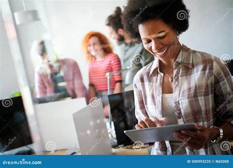 Software Coding And Business Woman On Tablet Thinking Of Data Analytics Digital Technology