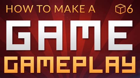 GAMEPLAY How To Make A Video Game In Unity E YouTube