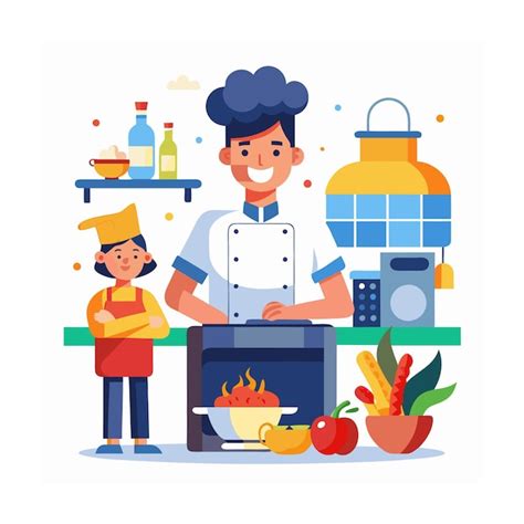 일상적인 인간 활동 개념 터 일러스트레이션 프리미엄 Ai 생성 벡터