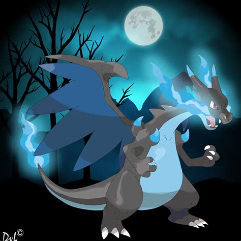 Pokémon Mega Charizard X Type Fire Dragon