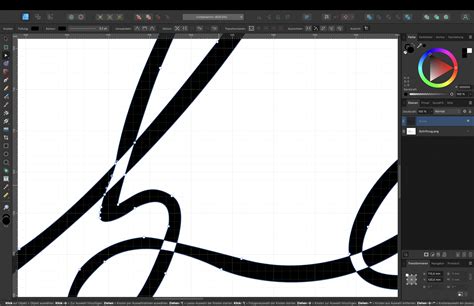 Closing A Curve That Intersects Itself Affinity On Desktop Questions Macos And Windows