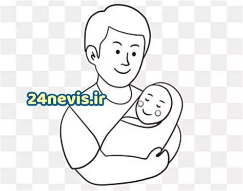 نقاشی روز پدر برای کلاس دوم و سوم و چهارم و کودکانه فیلم آموزش 24 نویس