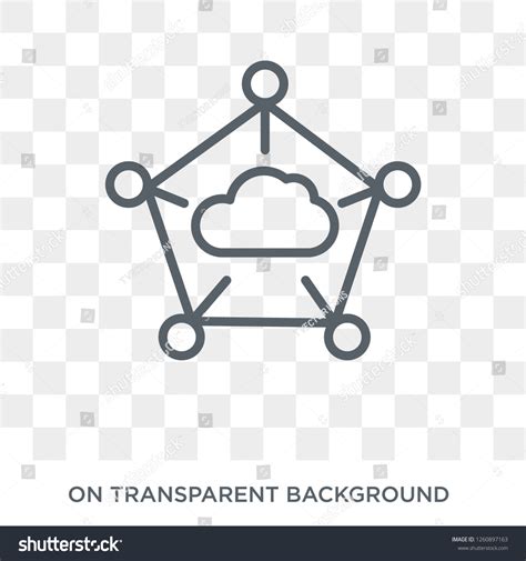 Edge Computing Icon Trendy Flat Vector Stock Vector Royalty Free 1260897163 Shutterstock
