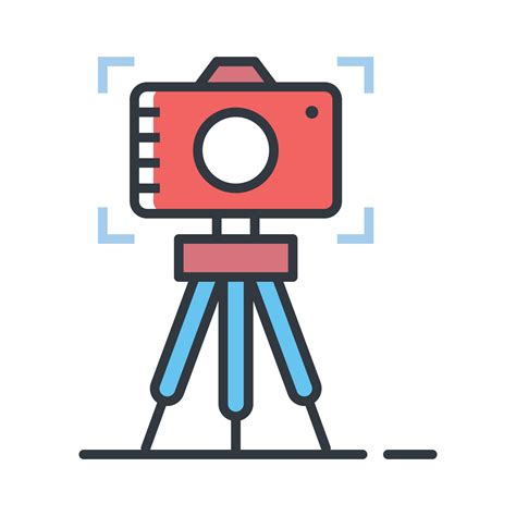 Tripod Vector Fill Outline Icon Illustrationeps 10 23528845 Vector Art At Vecteezy