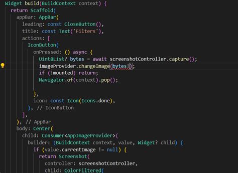 Android The Argument Type Uint8list Cant Be Assigned To The