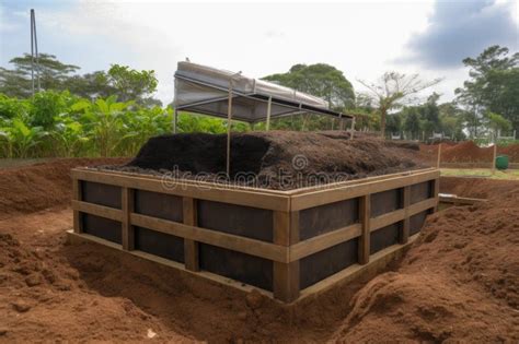 Composting System With Water Spray To Maintain Healthy Environment
