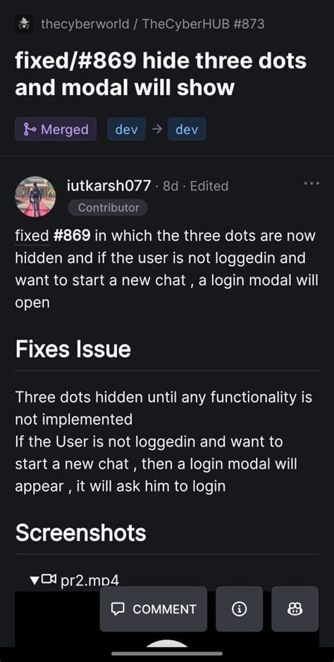Utkarsh Singh On Linkedin Webdevelopment Opensource Pullrequest