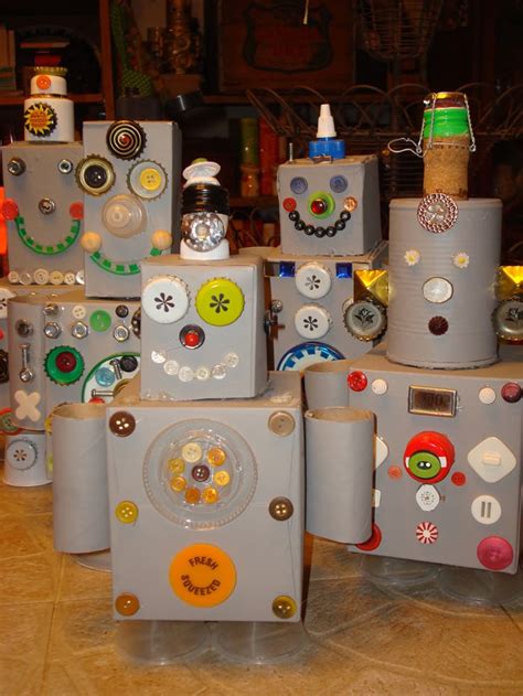 How To Make A Robot Using Recycled Materials Step By Step At Joanne Magana Blog