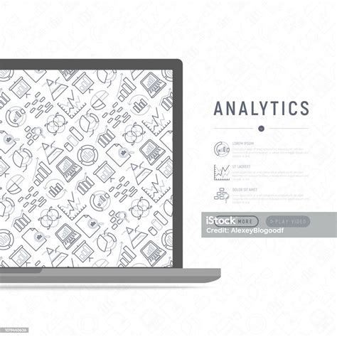 얇은 선 아이콘 분석 개념 피라미드 다이어그램 차트 통계 분석 현대 벡터 일러스트 레이 션 웹 페이지 서식 파일 개념에 대한