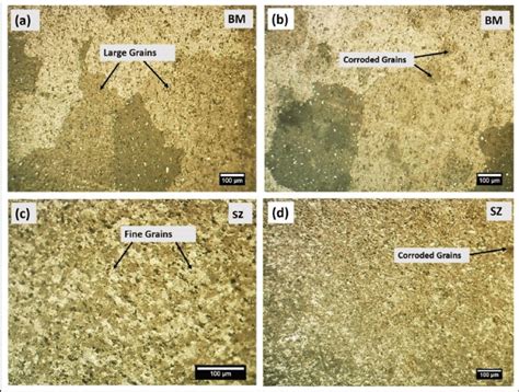 Microstructure Of A Base Material Before Corrosion B Base Download Scientific Diagram