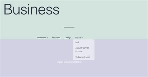 Navigation Submenu Not Selectable When Overlapping Cover Block · Issue 34161 · Wordpress