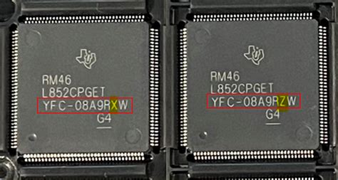 rm46l852 device marking arm based microcontrollers forum arm based