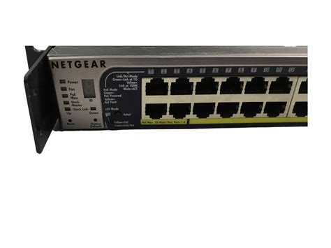 Netgear Prosafe Gs748tps 48 Port Gigabit Poe Ethernet Switch W Power Cord