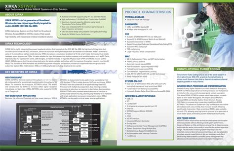 Electronics Brochure