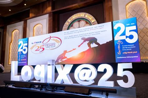 Logix Logixinfo Logix25 Annualevent2024 Silverjubilee Logix25years Celebration Milestone