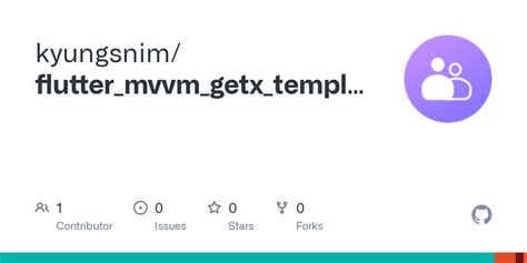 Github Kyungsnim Flutter Mvvm Getx Template