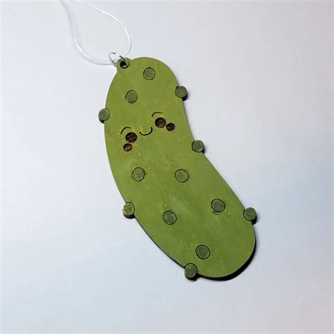 Its A Big Dill Pickle Tree Ornament Glowforge Shop
