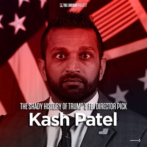 The Truth About Kash Patel Is Just The Lincoln Project
