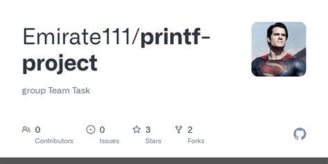 Github Emirate Printf Project Group Team Task