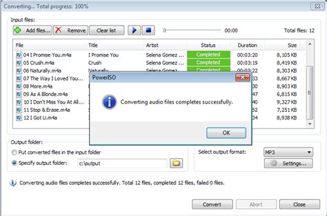 Convert Audio Files Format