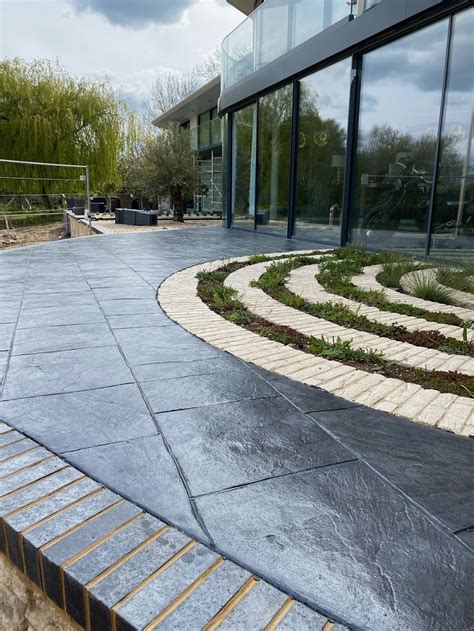 Concrete Imprint Patterns Colours And Styles Info And Gallery