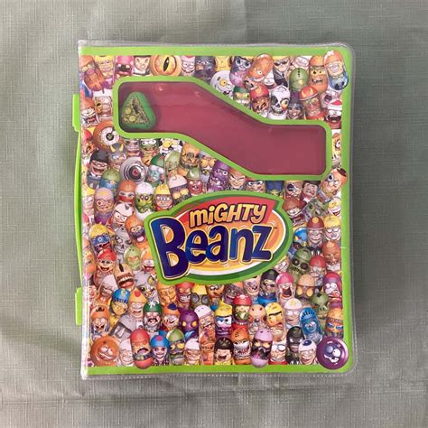 Mighty Beanz Series 5 Collectors Case W 38 Beanzs Used Very Good