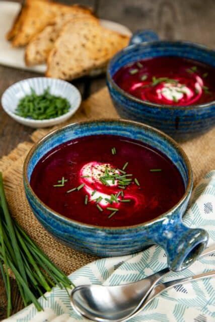 Beetroot Soup Vibrant Nutritious Delicious Helen S Fuss Free Flavours
