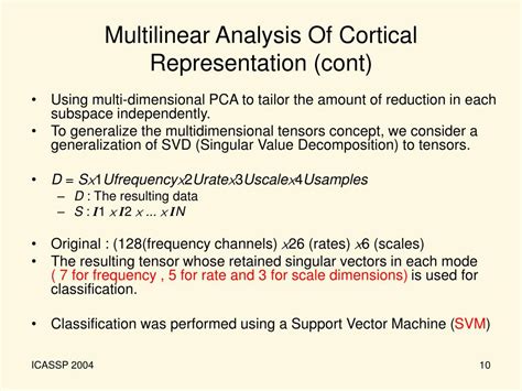 Ppt Speech Discrimination Based On Multiscale Spectro Temporal