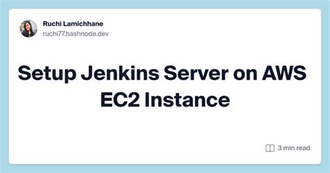 Aws Ec2 Instance Setup Jenkins Wow Development Quality Assurance