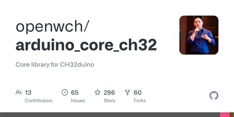 Github Openwcharduinocorech32 Core Library For Ch32duino