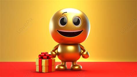황금 로열티 프로그램 보너스 동전을 축하하는 노란색 배경에 선물 상자와 빨간색 리본이 있는 3d 렌더링된 마스코트 로그 배경 빨간 코트 배경 빨간 동전 배경 이미지