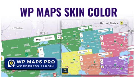 WP Maps Pro Custom Map Colors For Google Maps Addon GPL Good