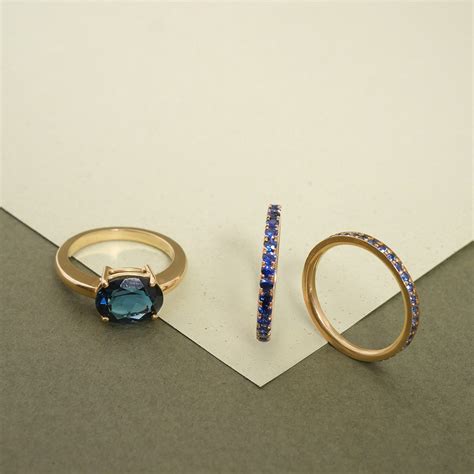 Joyería Con Zafiros En Oro 18k Alta Joyería Artesanal Mariana Shuk