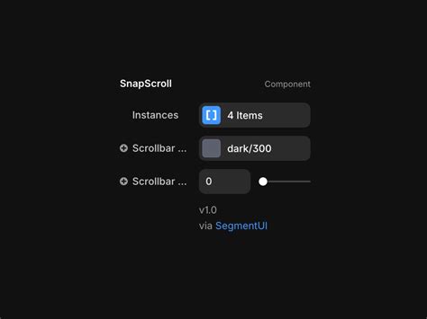 Scroll Snap Premium Ui Component By Nabeel — Framer Marketplace
