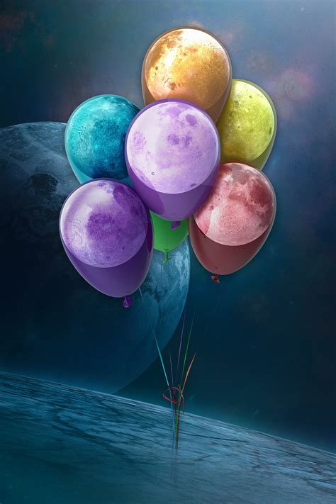 풍선 달 대기권 밖 Pixabay의 무료 사진 Pixabay