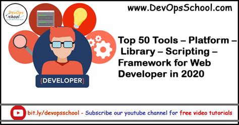 Top 50 Tools Platform Library Scripting Framework For Web