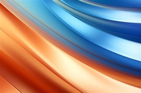 Cool Metallic Gradient Background Premium Ai Generated Image
