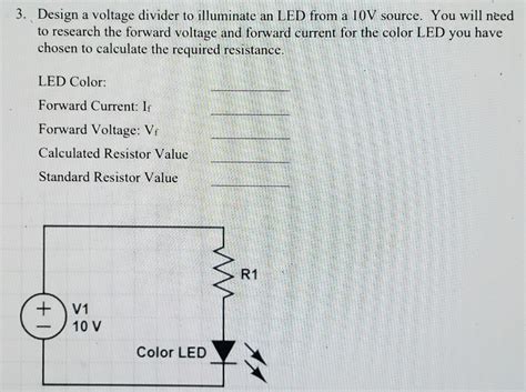 Solved Objective Design Voltage Divider Circuits To Deliver Chegg Com