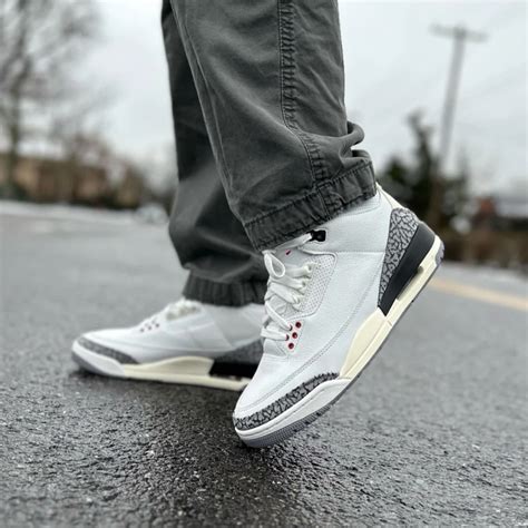 Jordan 3 Retro White Cement Reimagined Mens Fashion Footwear