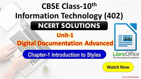 Introduction To Styles In Libreoffice Digital Documentation Advanced