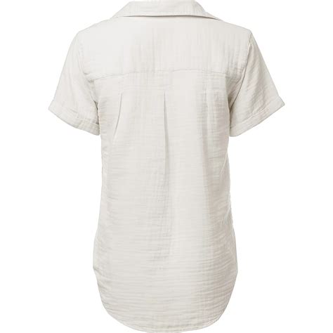 Magellan Outdoors Womens Happy Camper Short Sleeve Camp Shirt Academy