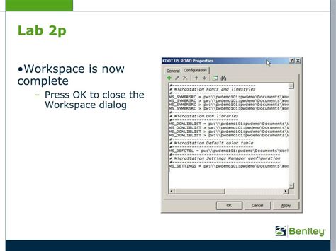 Ppt Projectwise 101 Chapter 6 Workspaces Powerpoint Presentation Free Download Id 2584977